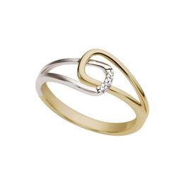Firetti Ring Damen Gr&ouml;&szlig;e 56/57 gold / silber