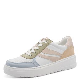 Marco Tozzi Sneaker Damen Gr&ouml;&szlig;e 40 hellblau / hellgr&uuml;n / ros&eacute; / wei&szlig;
