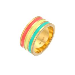 Elli Ring Damen Gr&ouml;&szlig;e 52 t&uuml;rkis / gelb / gold / rot