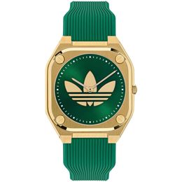 adidas originals Uhr Damen Gr&ouml;&szlig;e One Size gold / gr&uuml;n