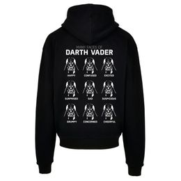 F4NT4STIC Sweatshirt 'Tar Wars The Many Faces Of Darth Vader' Herren Gr&ouml;&szlig;e XL schwarz / wei&szlig;