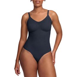 Cfab By Creamy Fabrics Shapingbody 'Sculpting Shapewear mit String' Damen Gr&ouml;&szlig;e 5XL marine