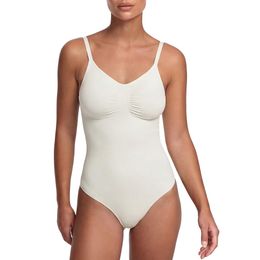 Cfab By Creamy Fabrics Shapingbody 'Sculpting Shapewear mit String' Damen Gr&ouml;&szlig;e M hellgrau
