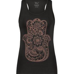 Urban Goddess Yoga & Activewear Sporttop 'Hamsa Core Yoga' Damen Gr&ouml;&szlig;e M/L schwarz