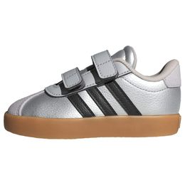adidas Sportswear Sneaker 'VL Court 3.0' Jungen Gr&ouml;&szlig;e 20 schwarz / silber