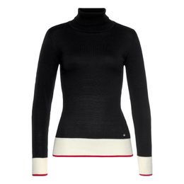 AJC Pullover Damen Gr&ouml;&szlig;e S/M creme / rot / schwarz