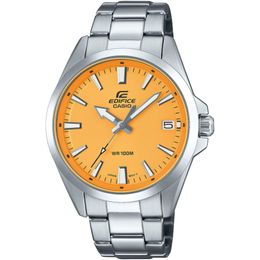 Casio Uhr 'EDIFICE ' Herren Gr&ouml;&szlig;e One Size orange / silber