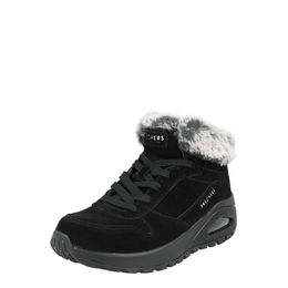 Skechers Schn&uuml;rstiefelette Damen Gr&ouml;&szlig;e 39 schwarz / wei&szlig; Winterschuhe