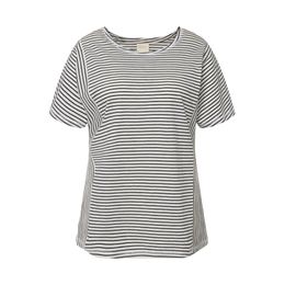 Ulla Popken T-Shirt Damen Gr&ouml;&szlig;e 7XL/8XL schwarz / wei&szlig;