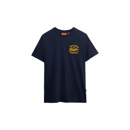 Superdry & Co T-Shirt Herren Gr&ouml;&szlig;e XXL marine / safran