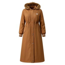 Modamihram Parka Damen Gr&ouml;&szlig;e 4XL umbra / wei&szlig; Winterjacke