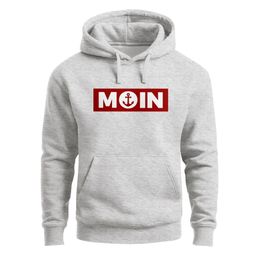 Neverless Sweatshirt 'Moin Anker' Herren Gr&ouml;&szlig;e XS grau