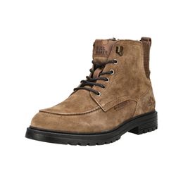 Bullboxer Schn&uuml;rstiefel Herren Gr&ouml;&szlig;e 46 braun / schwarz