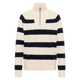 Cecil Pullover Damen Gr&ouml;&szlig;e XL navy / offwhite