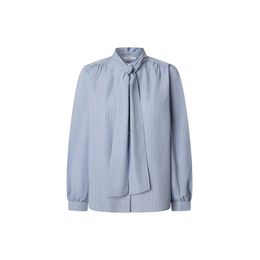 Pepe Jeans Bluse 'Loratycy' Damen Gr&ouml;&szlig;e XS taubenblau / wei&szlig;