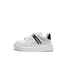 Gattinoni Sneaker Damen Gr&ouml;&szlig;e 35 burgunder / wei&szlig;
