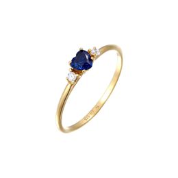 Elli Ring Damen Gr&ouml;&szlig;e 58 dunkelblau / gold / wei&szlig;
