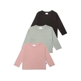 Liliput Langarmshirt Jungen Gr&ouml;&szlig;e 98/104 hellgr&uuml;n / rosa / schwarz