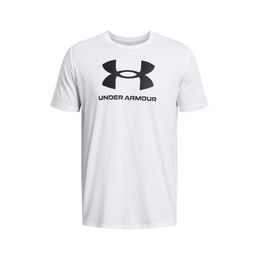 Under Armour Funktionsshirt Herren Gr&ouml;&szlig;e 5XL schwarz / wei&szlig;