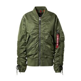 Alpha Industries &Uuml;bergangsjacke 'CWU MA-1' Damen Gr&ouml;&szlig;e S/M gr&uuml;n