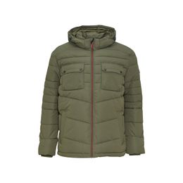 s.Oliver Men Big Sizes &Uuml;bergangsjacke Herren Gr&ouml;&szlig;e XXL oliv / blutrot