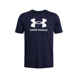 Under Armour Funktionsshirt Herren Gr&ouml;&szlig;e XXL navy / wei&szlig;