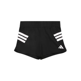 adidas Sportswear Sportshorts 'Pacer' Jungen Gr&ouml;&szlig;e 116 schwarz / wei&szlig;