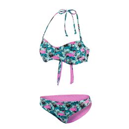 Beco The World Of Aquasports Bikini 'Flamingo Eden' Damen Gr&ouml;&szlig;e 6XL t&uuml;rkis / rosa