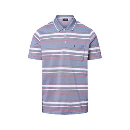 Ragman Poloshirt Herren Gr&ouml;&szlig;e L marine / rot / wei&szlig;