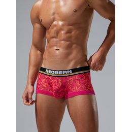 Seobean Boxershorts 'Love' Herren Gr&ouml;&szlig;e M rot