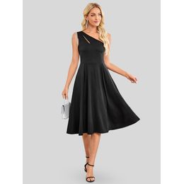 Lapaplus Cocktailkleid Damen Gr&ouml;&szlig;e 38 schwarz