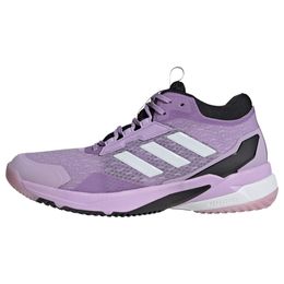 adidas Performance Sportschuh 'Crazyflight 6' Damen Gr&ouml;&szlig;e 48.5/49 flieder / lavendel / schwarz / offwhite