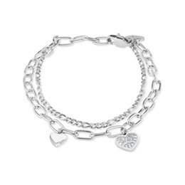 Guido Maria Kretschmer Jewellery Armband Damen Gr&ouml;&szlig;e One Size silbergrau