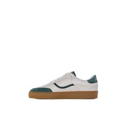 Algori Sneaker low Herren Gr&ouml;&szlig;e 40 gr&uuml;n / wei&szlig;
