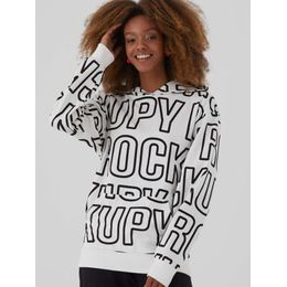 Rockupy Sweatshirt 'Harper' Damen Gr&ouml;&szlig;e M wei&szlig;