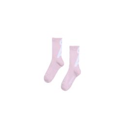 armedangels Socken ' SAAMUS SHORT' Damen Gr&ouml;&szlig;e 35/38 rosa / wei&szlig;