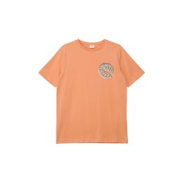 s.Oliver Shirt Jungen Gr&ouml;&szlig;e 140/146 smaragd / orange / wei&szlig;