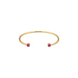 Elli Armband Damen Gr&ouml;&szlig;e 17 gold / dunkelpink