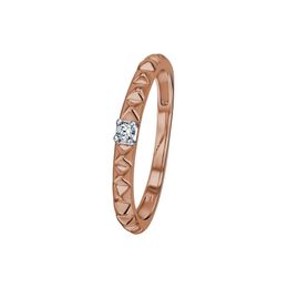 ONE ELEMENT Ring Damen Gr&ouml;&szlig;e 56 rosegold