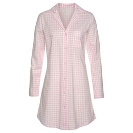 Vivance Nachthemd 'Dreams' Damen Gr&ouml;&szlig;e L/XL rosa / wei&szlig;