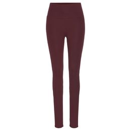 Lascana Leggings Damen Gr&ouml;&szlig;e XS/S rubinrot