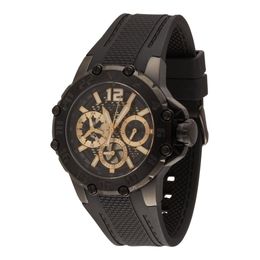 Guess Uhr 'Contender' Herren Gr&ouml;&szlig;e One Size gold / schwarz