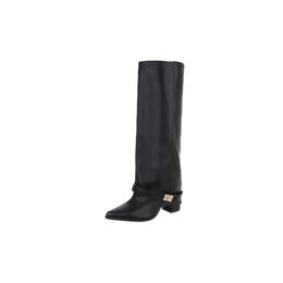 Ital-Design Stiefel Damen Gr&ouml;&szlig;e 39 schwarz Winterschuhe