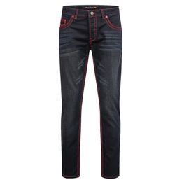 Rock Creek Jeans Herren Gr&ouml;&szlig;e 32 dunkelblau / knallrot