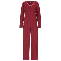 Cellbes Of Sweden Pyjama Damen Gr&ouml;&szlig;e L/XL weinrot Winterkleid