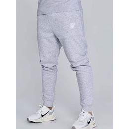 SikSilk Sporthose 'Essentials Joggers' Herren Gr&ouml;&szlig;e XS grau