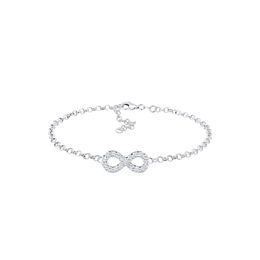 Elli Armband 'Infinity' Damen Gr&ouml;&szlig;e 16 silber