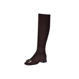 Baldinini Boots Damen Gr&ouml;&szlig;e 38.5 dunkelbraun / gold / schwarz Winterschuhe