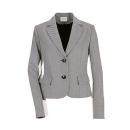 Madeleine Mode Madeleine Blazer Damen Gr&ouml;&szlig;e 48 schwarz / wei&szlig;