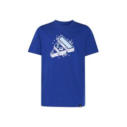adidas Sportswear T-Shirt Jungen Gr&ouml;&szlig;e 128 blau / wei&szlig;